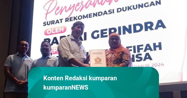 Khofifah Terima Rekomendasi Gerindra untuk Maju di Pilgub Jatim 2024 | kumparan.com